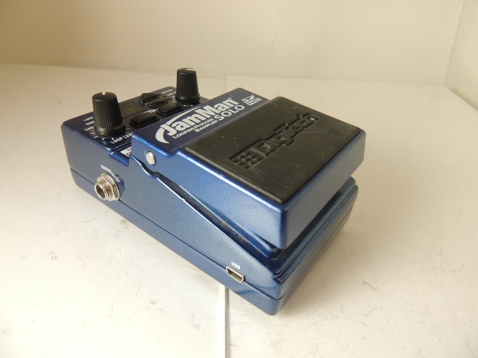 Digitech Jamman Solo Looper Effects Pedal Phrase Sampler Free USA Ship ...