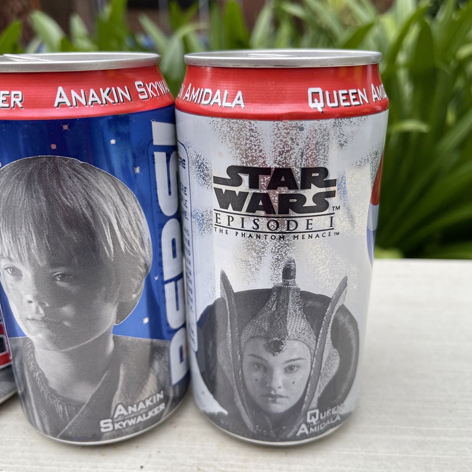 Set Of 3 X PEPSI STAR WARS EPISODE 1 Vintage Soda Drink Cans | eBay