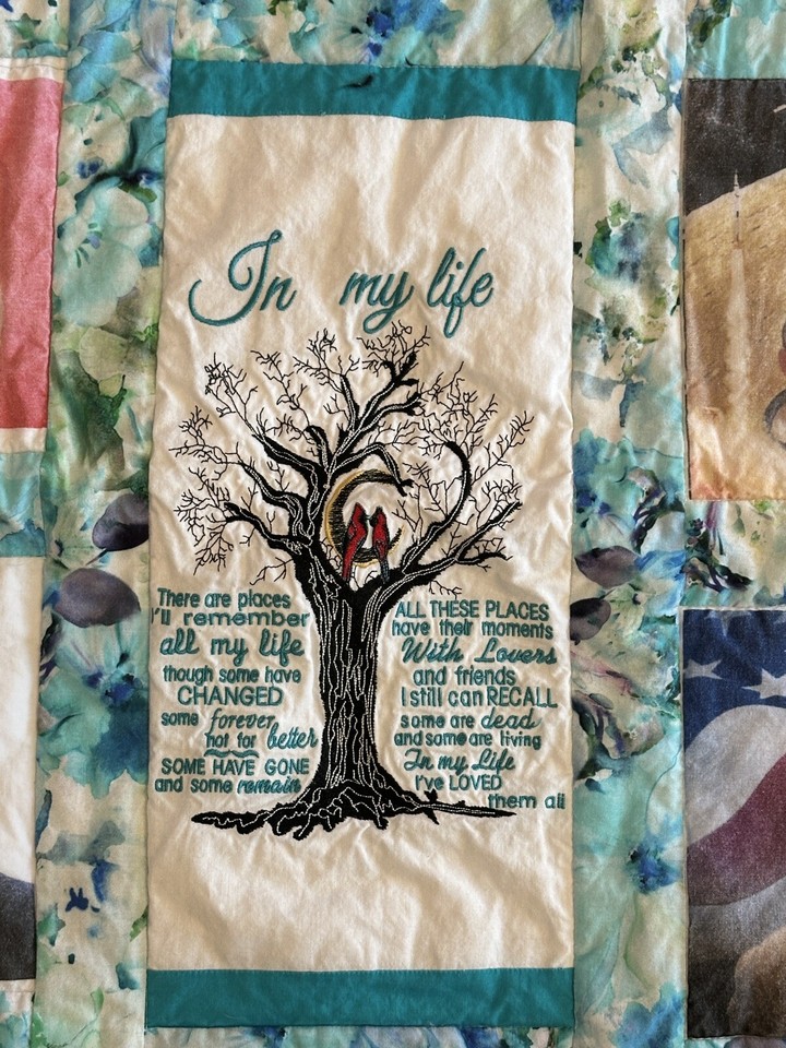 Lap Quilt Handmade Celebrities Photos from 1950's to Now Senior Memory ...