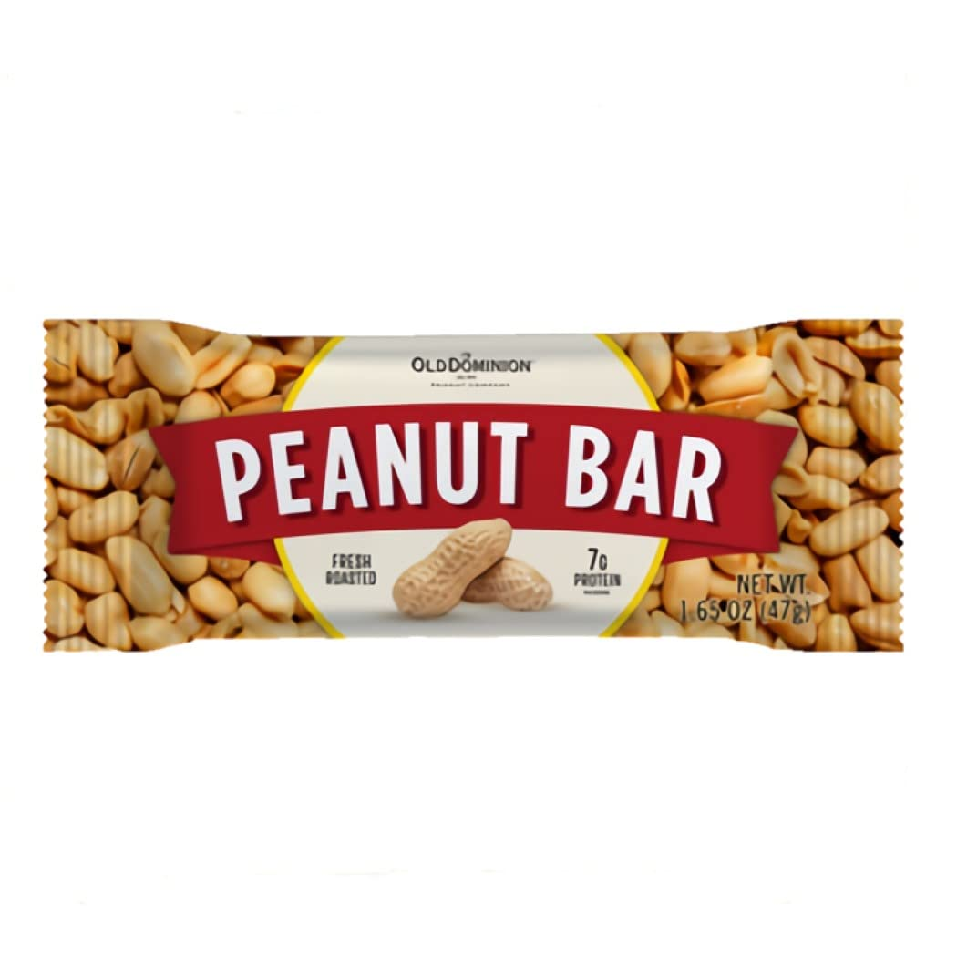 Old Dominion Peanut Block Protein 1.65 Oz Bars, Gluten Free, Handmade ...