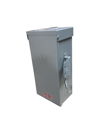 Emergency Power Transfer Switch Non Fused Generator Manual GE 100 Amp ...