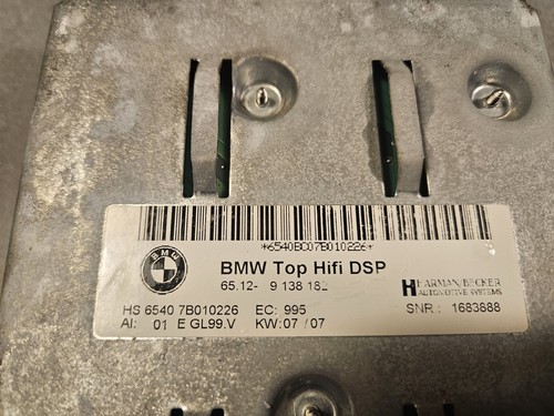 LOGIC 7 TOP HIFI DSP AMPLIFIER AMP HARMAN BECKER BMW E60 E87 E90 E91 6982299 | eBay