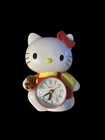 (RARE)VINTAGE HELLO KITTY SOLINA QUARTZ PINK YELLOW PLASTIC TALKING ...
