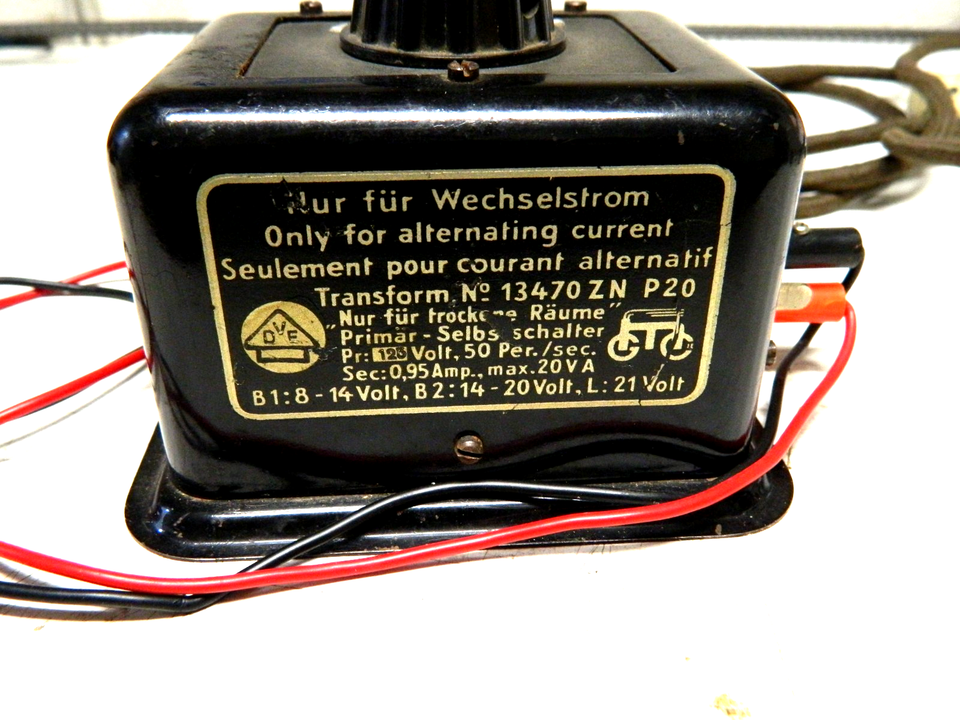 Marklin Early Transformer. Good Cond, works, AC, as is. No orig box. | eBay