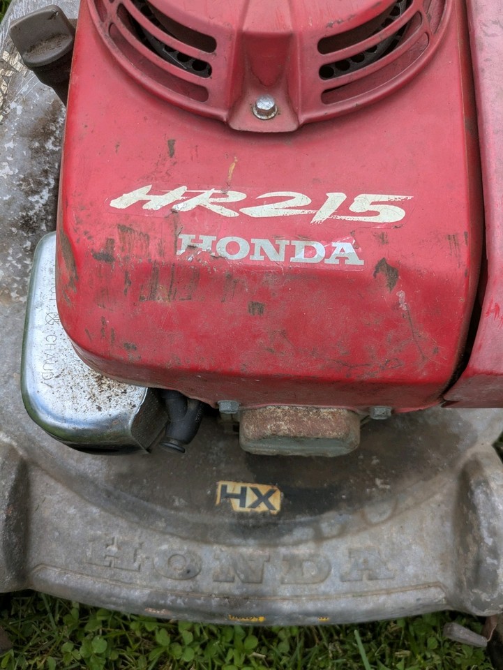 Honda HR215 Upper Handle w/Drive Bail Handle & Blade Engagement Lever ...