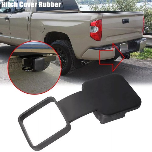 2" Rubber Hitch Receiver Cover Tow Trailer Tube Plug Cap 4-Way Flat ...