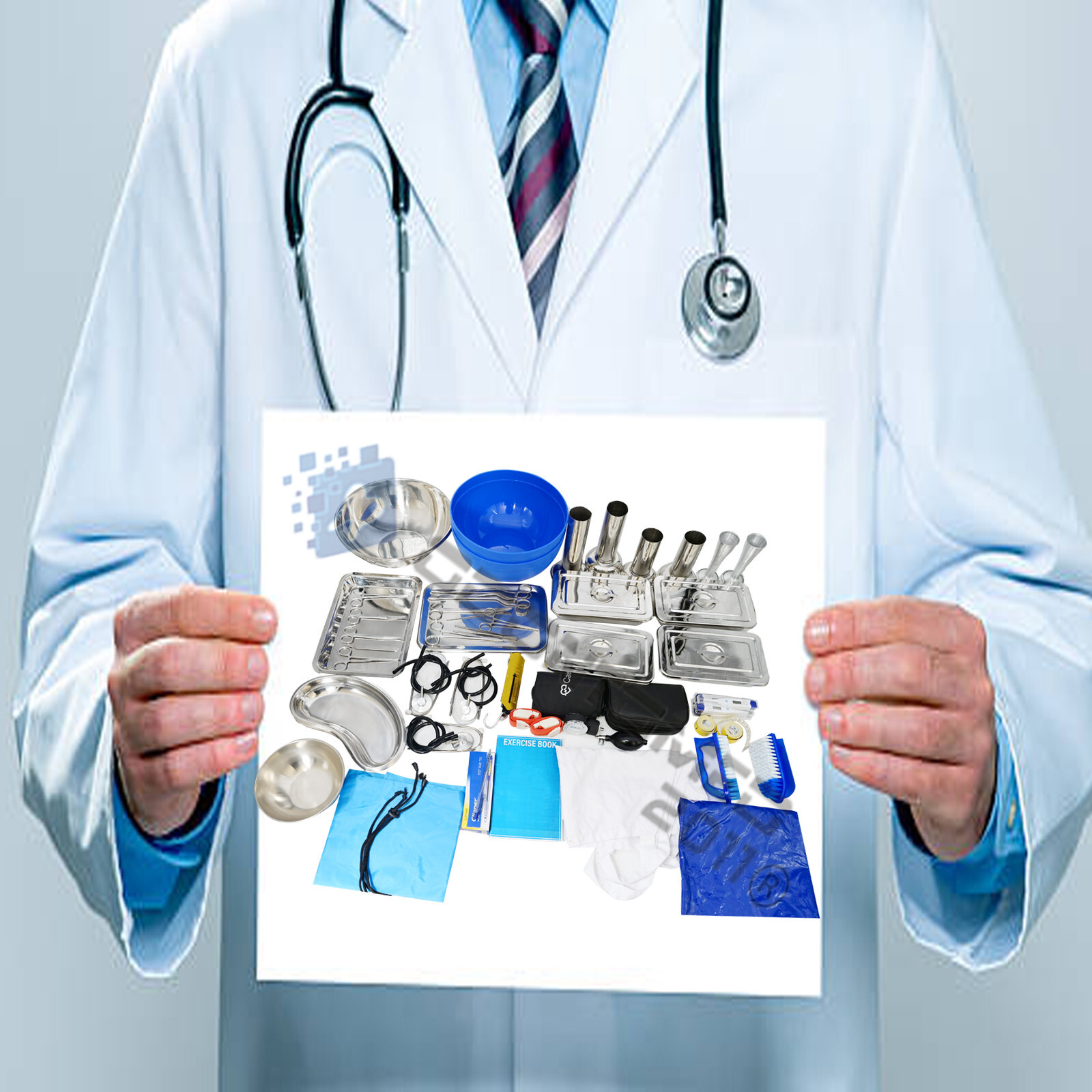 100 Set Complete GYN MIDWIFE Birth Instruments Set Basic Baby Kit US ...