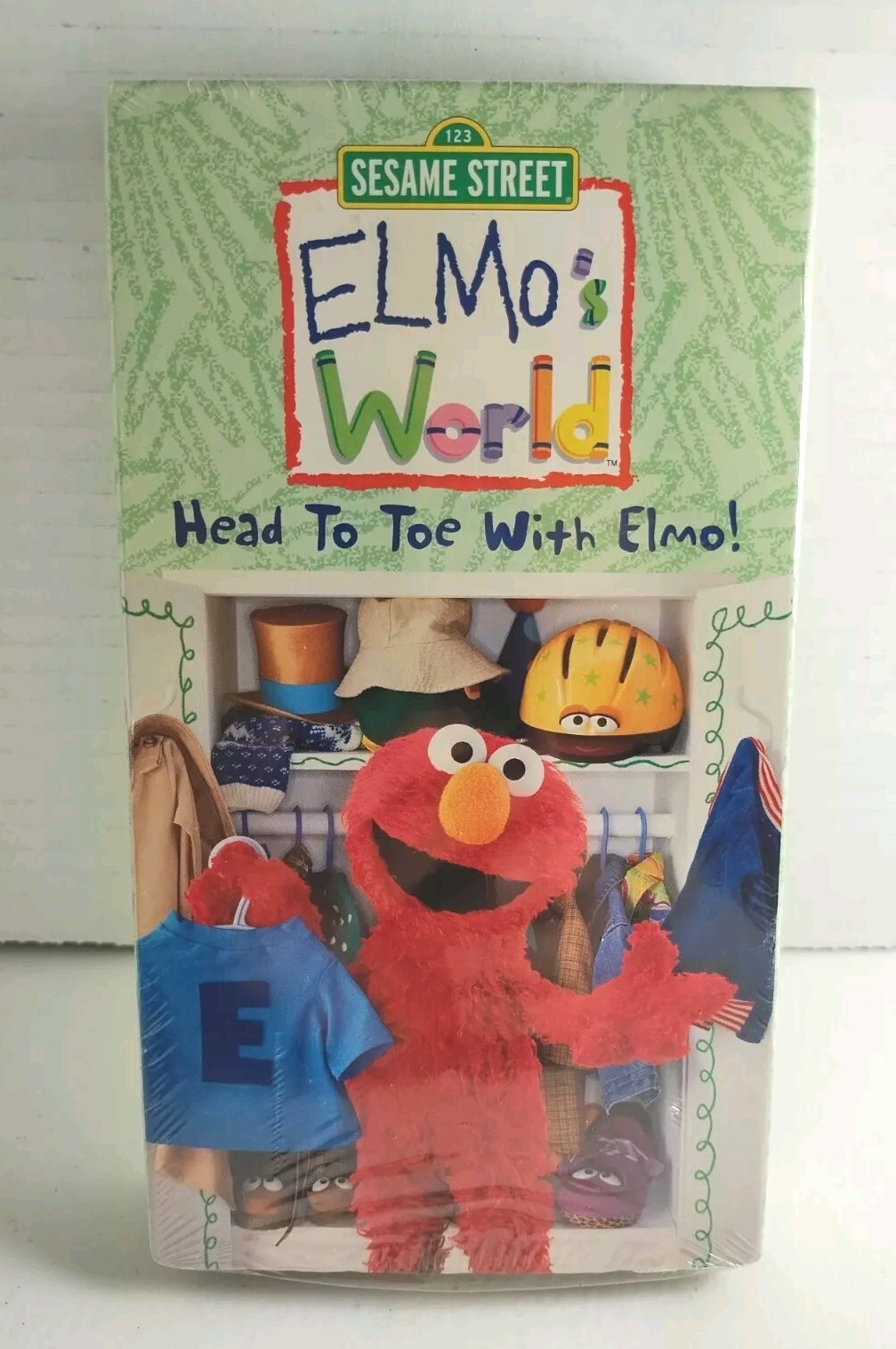 Elmos World - Head to Toe With Elmo (VHS, 2003) for sale online | eBay