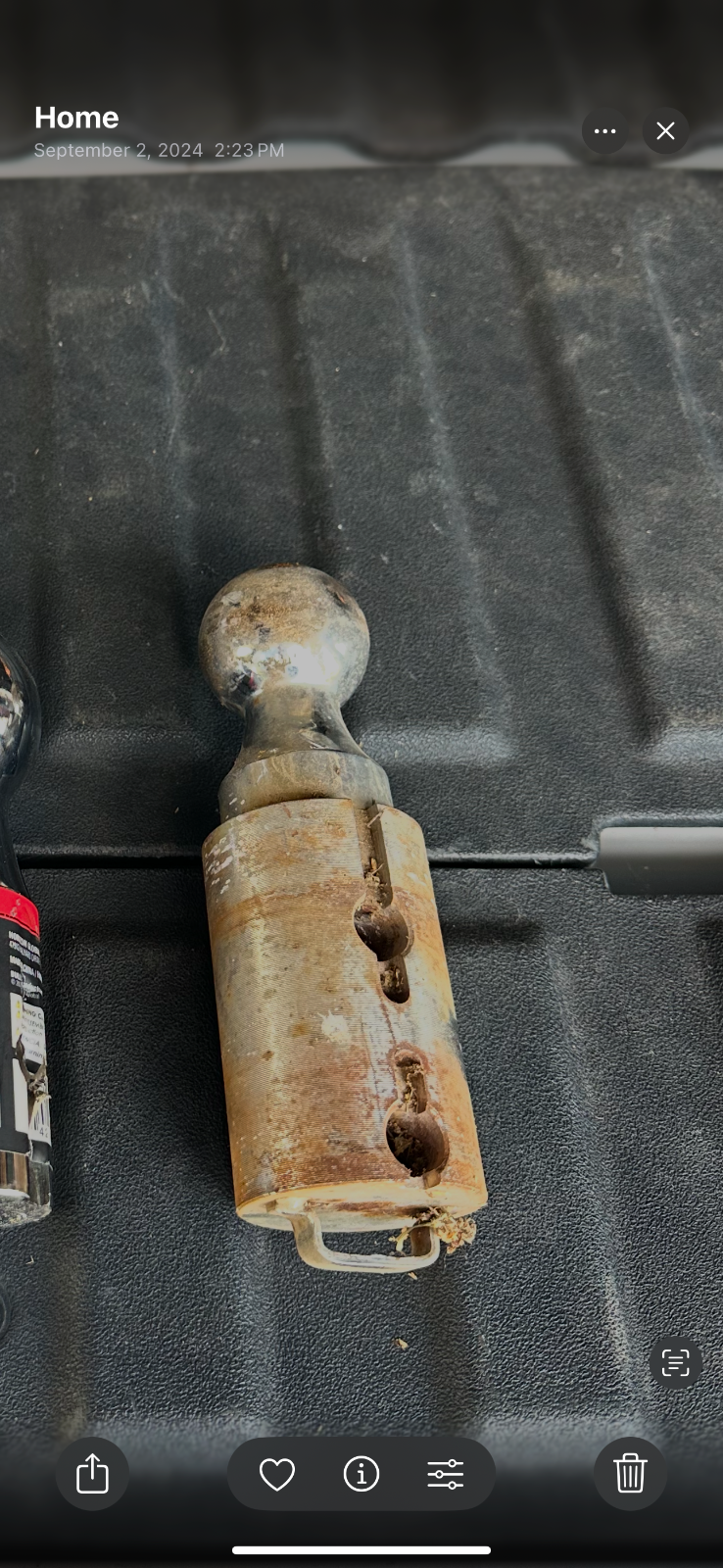 CURT Double Lock 2-5/16" Gooseneck Hitch Ball 30K 60616 | eBay