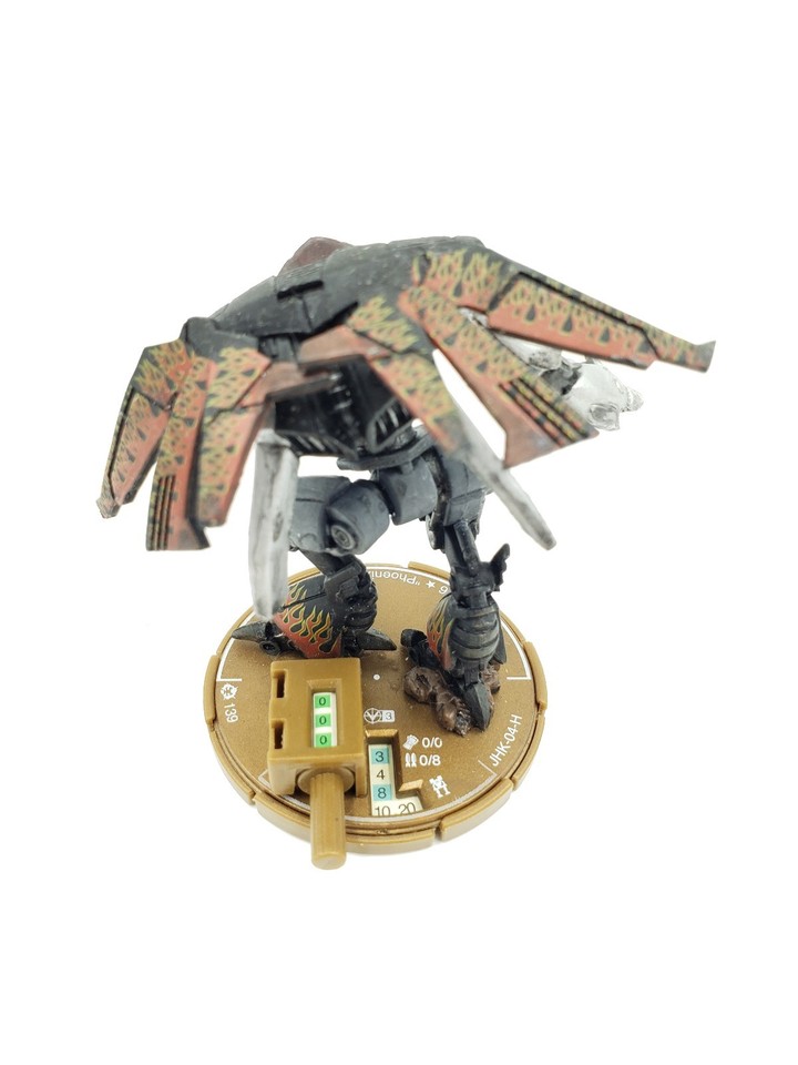 Rare MechWarrior Figure (WizKids, 2005) Jade Hawk "Phoenix" - JHK-04-H ...