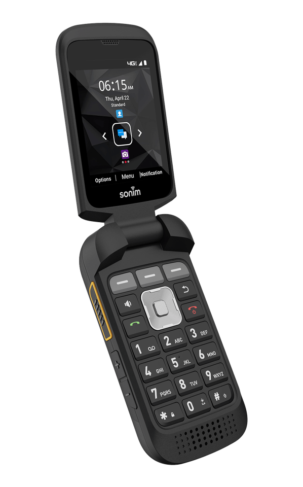 Sonim XP3 Plus XP3900 4G LTE Ultra Rugged Flip Phone 16GB, Black GSM ...