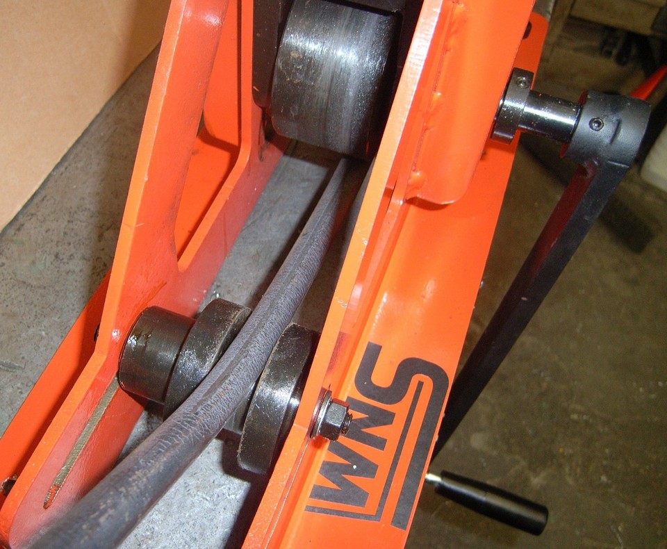 Heavy Duty Tube Roll Roller Bender Square Tube Flat Round Bar Ring Box ...