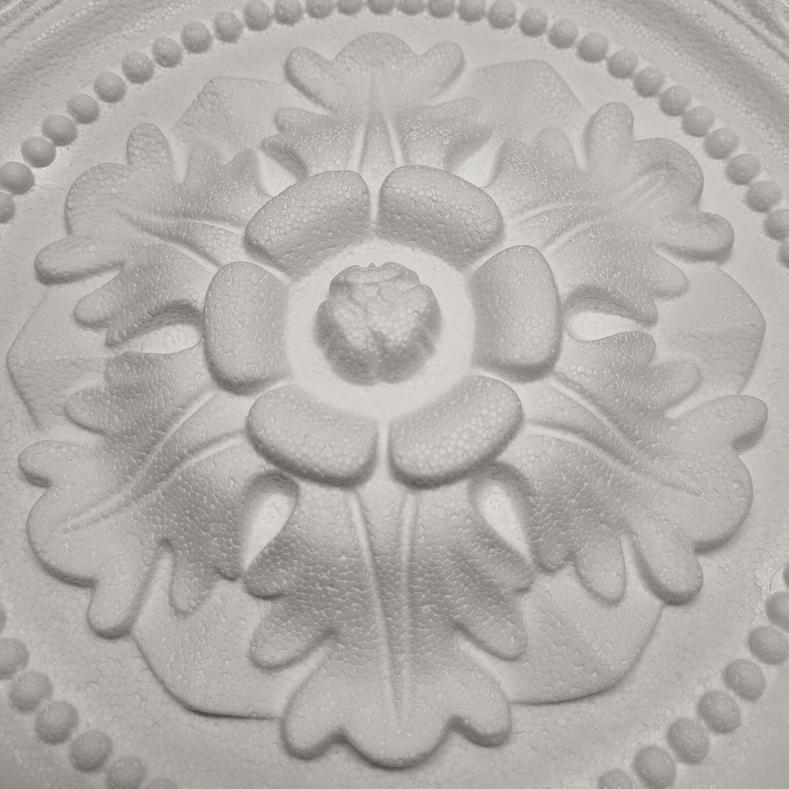 2 x Polystyrene Ceiling Rose Center Rosette Medallion Dia 29.2cm 5342 ...
