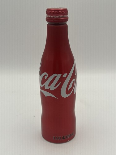 2007 Red Coca Cola 8.5oz Aluminium Bottle. Never Opened NEW (expired ...