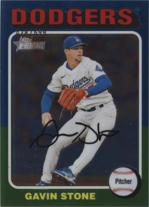 2024 Topps Heritage High Number - Gavin Stone #642 Chrome /699 for sale ...