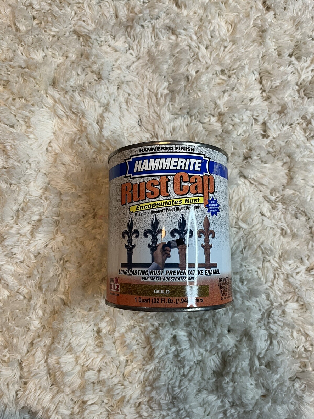 %281%29+Quart+Hammered+Gold+Hammerite+Rust+Cap+%2343170+Kilz+Primer ...