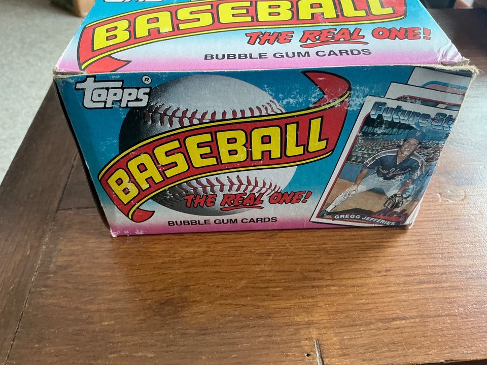 1989 TOPPS Baseball Box 36 Unopened Packs, 15 Cards/Pack, Randy Johnson ...