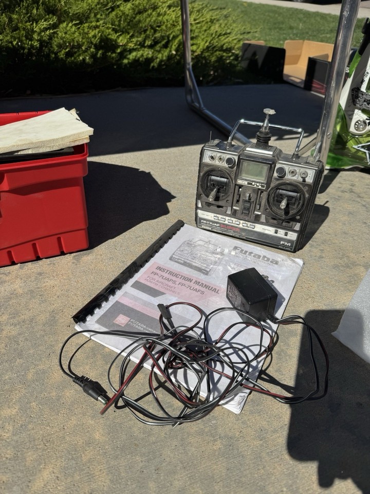 Futaba FP-T7UAF 7-Channel RC Transmitter with FP-TP-FM RF Module 72MHz ...