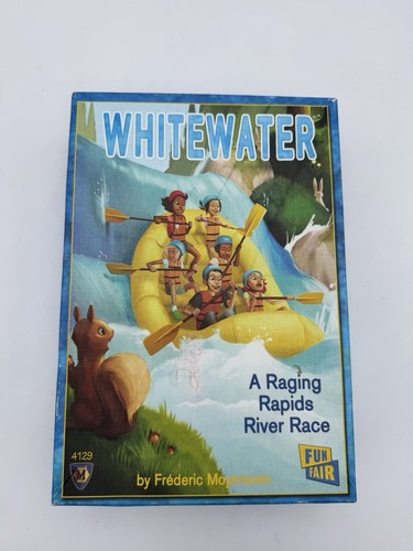 Whitewater Raging Rapid River Race Board Game Mayfair 2012 Unpunched ...