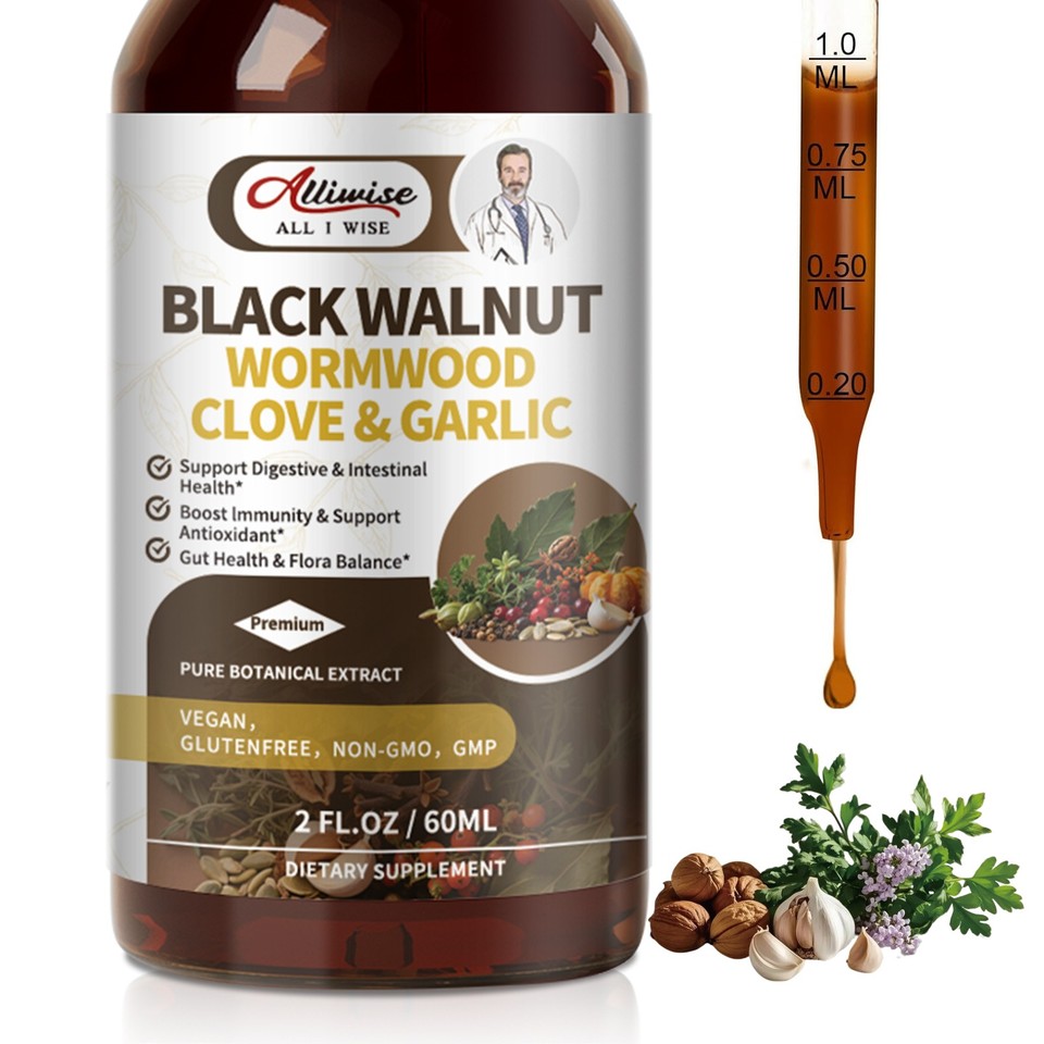 Parasite Cleanse Tincture/Extract-Wormwood,Black Walnut Hull, Clove,Best Quality | eBay