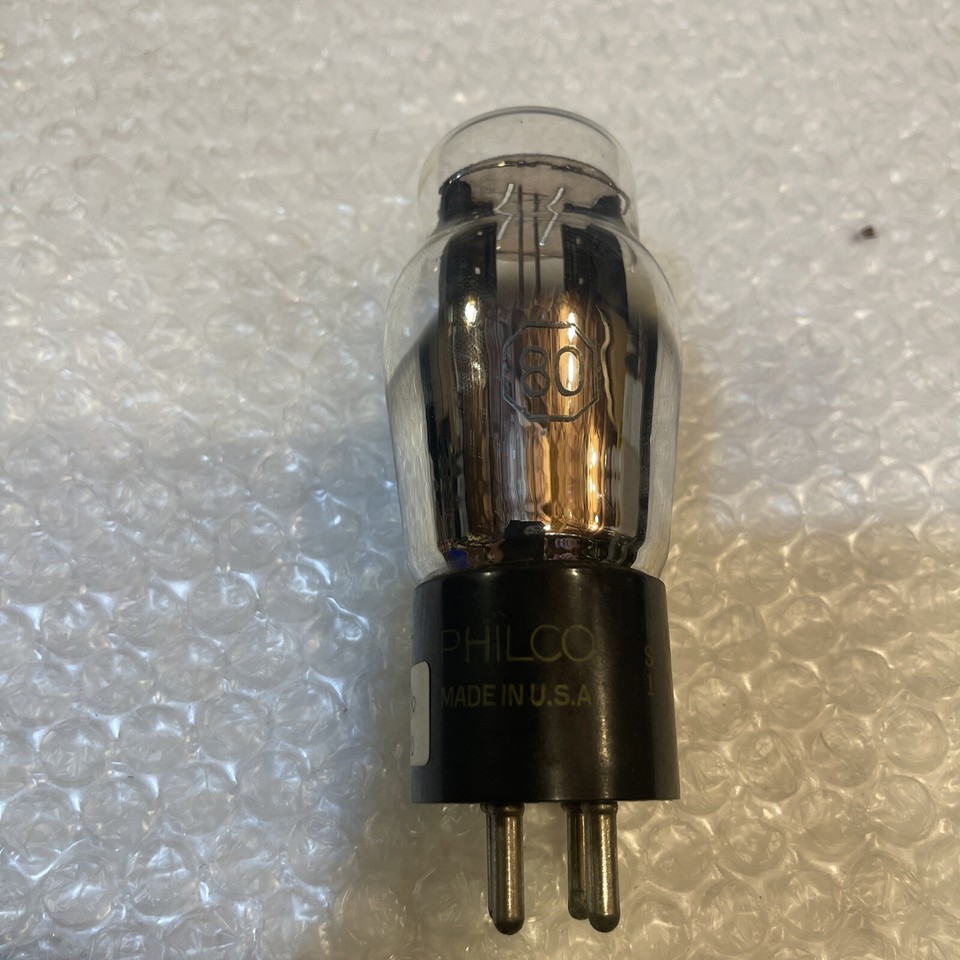 Philco Type 80 Vacuum Tube Tv 7 Tested 54 And 51/ 40min (48b1) | eBay
