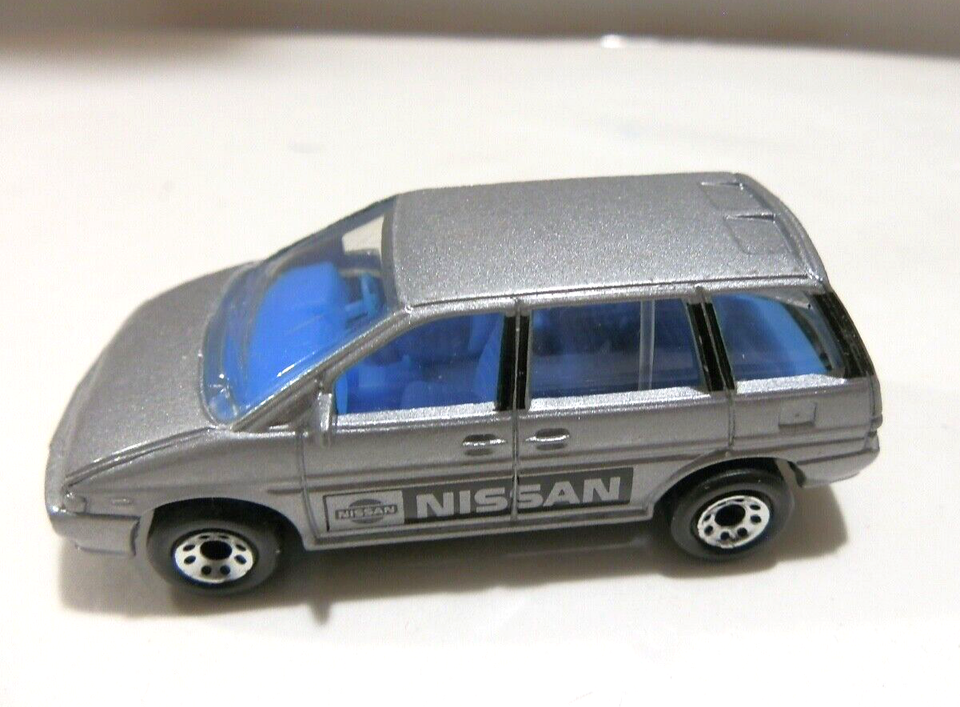 Matchbox 1:59 Silver Nissan Prairie Mini Van | eBay