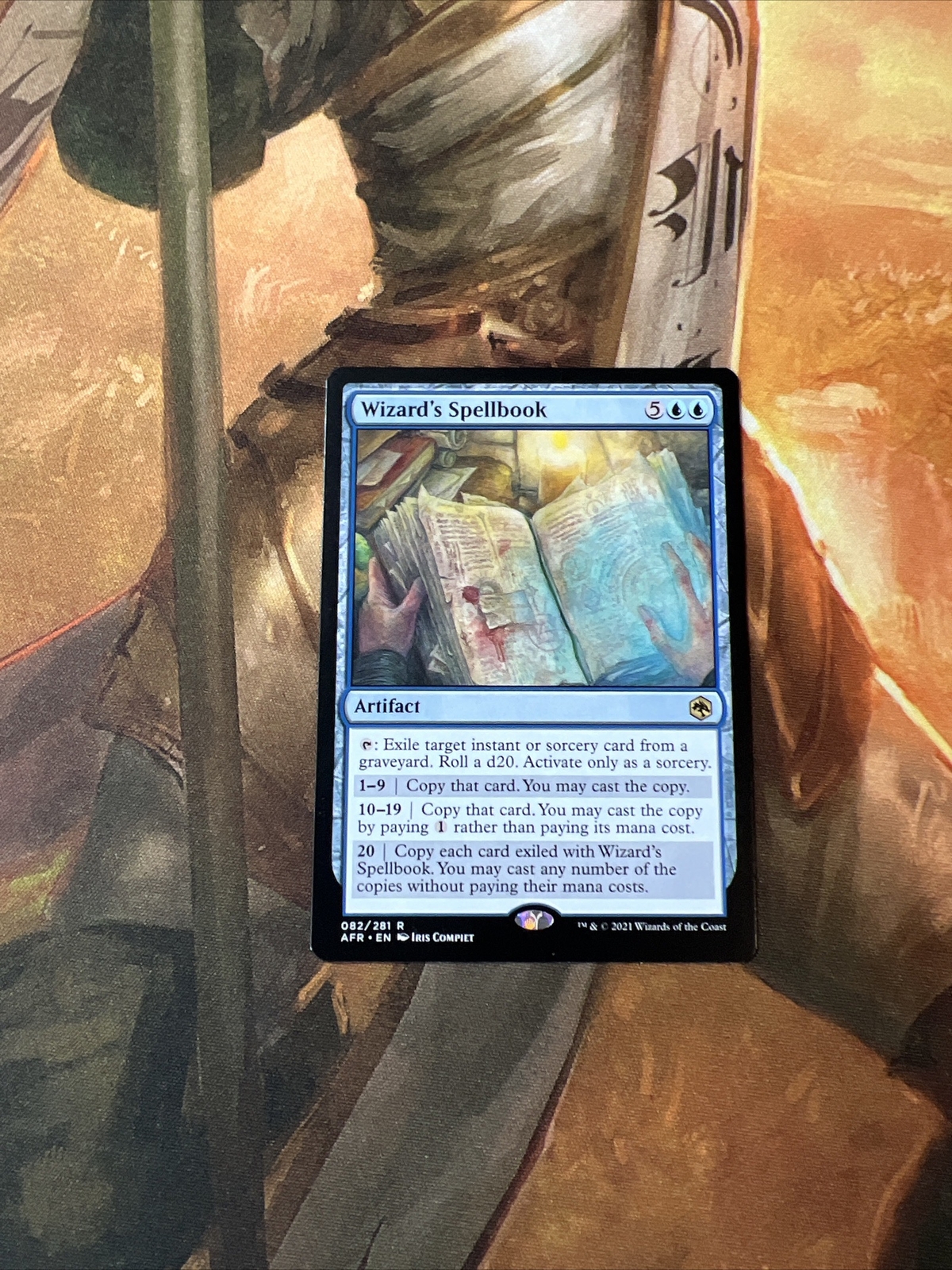 Wizard's Spellbook R 82 Adventures in the Forgotten Realms MTG | eBay