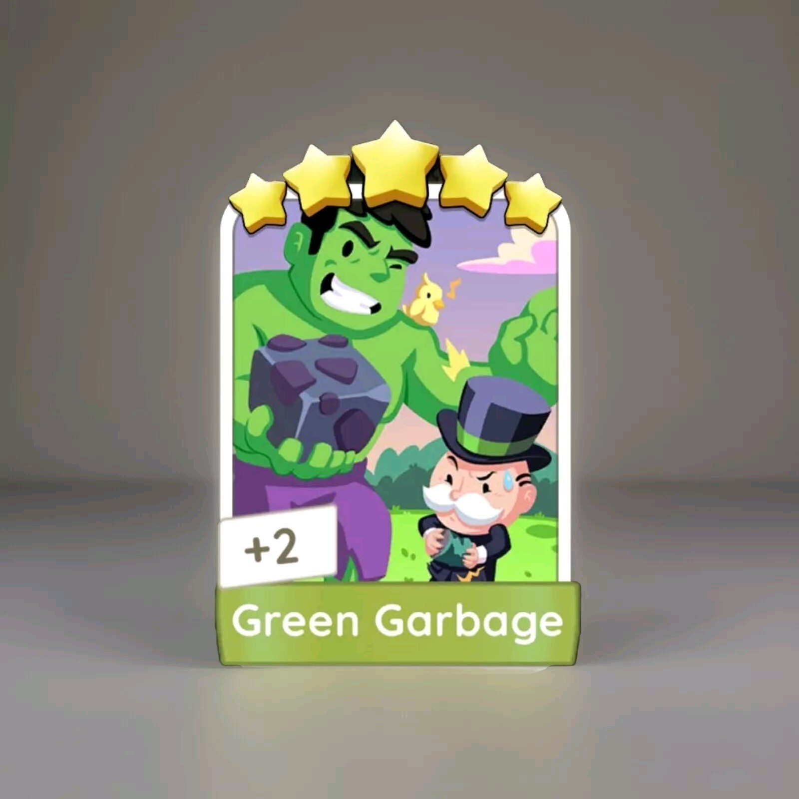1 x Green Garbage :- Monopoly_go Sticker | eBay