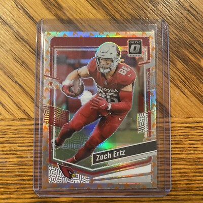 Zach Ertz 2023 Optic Fire Emoji Super Short Print | eBay
