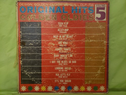 GOLDEN OLDIES ORIGINAL HITS RECORD LP ERNIE FIELDS / MELLO-KINGS ...