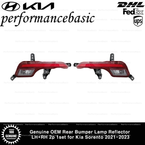 Genuine OEM Rear Bumper Lamp Reflector LH+RH 2p 1set for Kia Sorento 2021-2023 | eBay