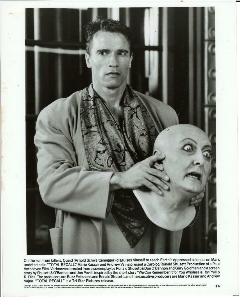 Arnold Schwarzenegger Total Recall Eyes