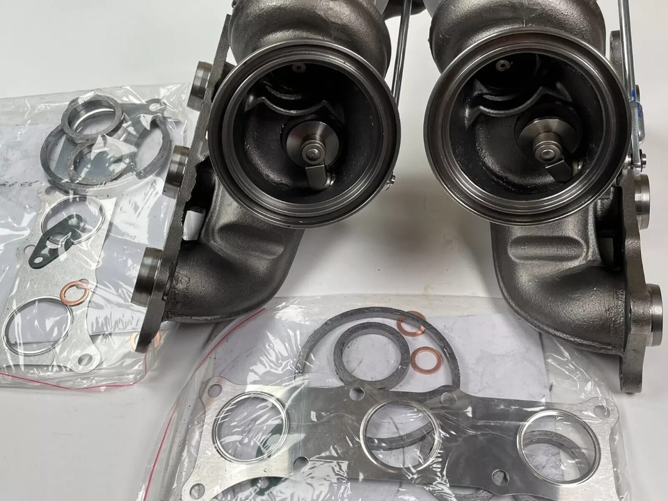 11657593020 11657593022 Twin Turbo For BMW 740i 740Li X6 35iX E71 E72 3 ...