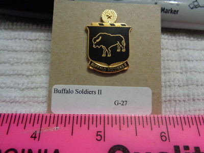 9th Regiment Texas State Guard Buffalo Soldiers II Unit Crest, DUI ...