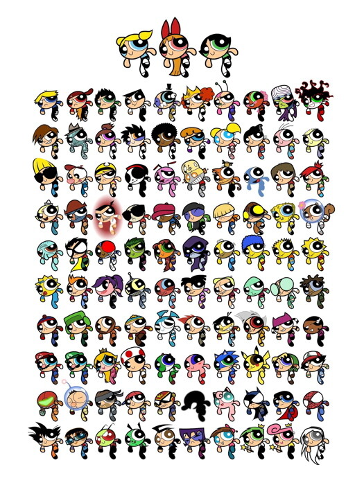 Powerpuff Girls Z Characters