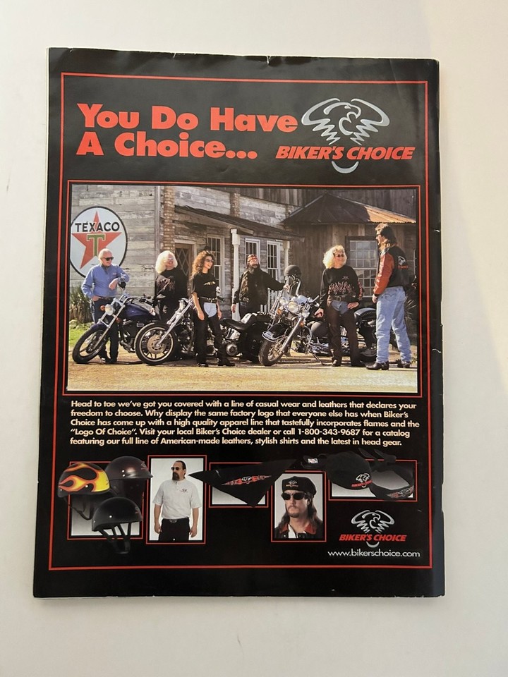 HOT ROD BIKES Magazine Oct 2000 Harley Bike Security Feuling W3 Emap ...