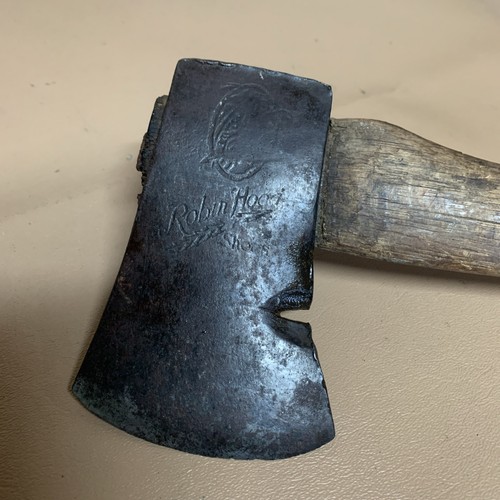 Rare Vintage Robin Hood Shoes Embossed Hatchet Axe | eBay