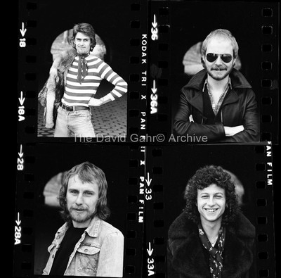 '75 Wishbone Ash British Rock Andy Powell Ted Turner 35mm 4 Negative Lot C199 | eBay