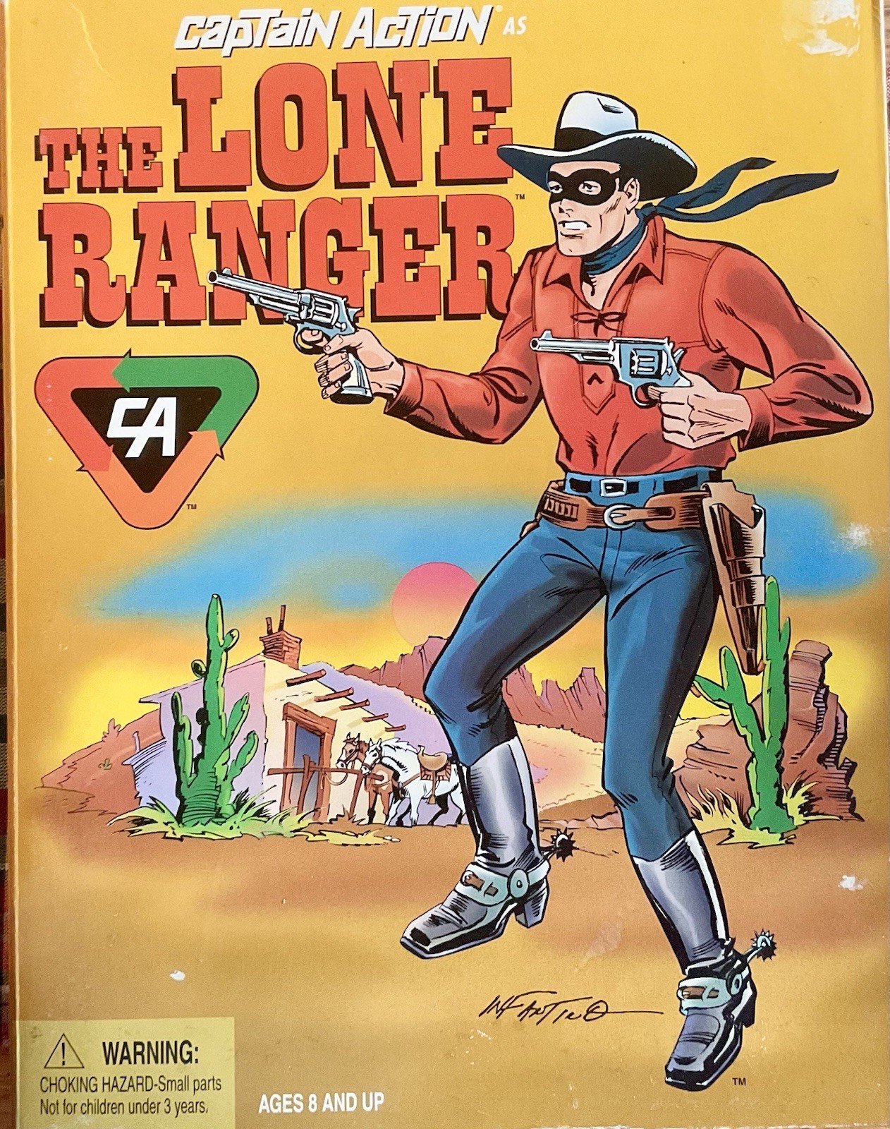 The LONE RANGER Captain Action Hero Series 1998 Playing Mantis NEW ...