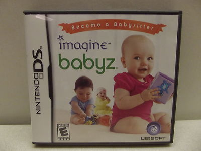 NINTENDO DS IMAGINE BABYZ BECOME A BABY SITTER GAME COMPLETE 8888163879 ...