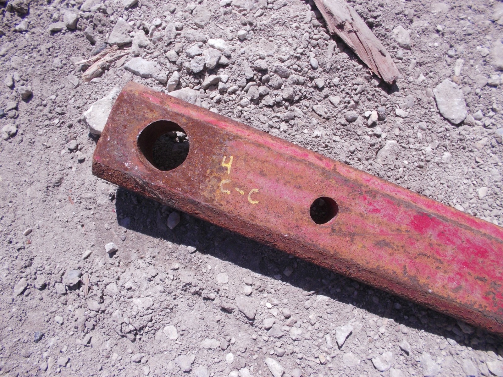 International Farmall IH tractor slide in drawbar tongue hitch | eBay