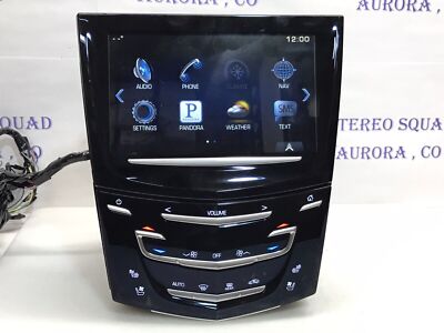 2016-2016 Cadillac ATS CTS XTS Cue Radio with seat heater and cooler ...