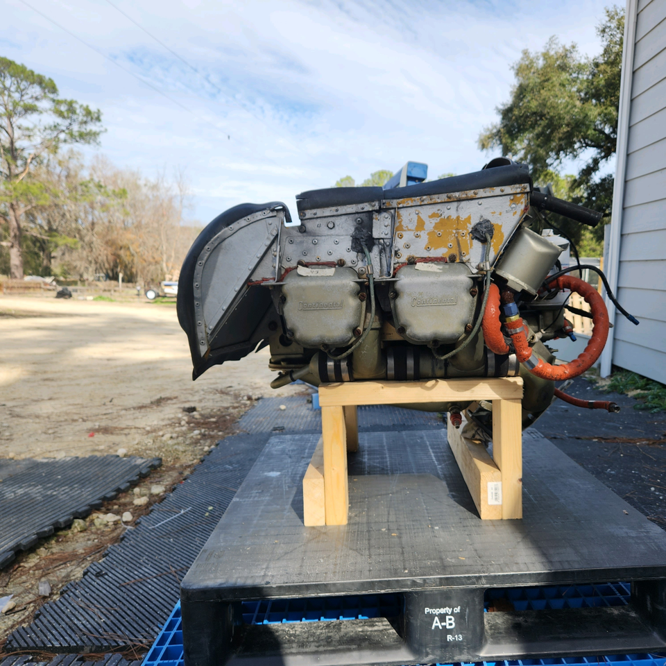 IO-346A | Continental | Beech A23A | ENGINE NO PROP STRIKE SMOH 422.5 ...