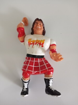 Vintage 1991 Titan Sports Hasbro Rowdy Roddy Piper Hot Rod WWF Action ...