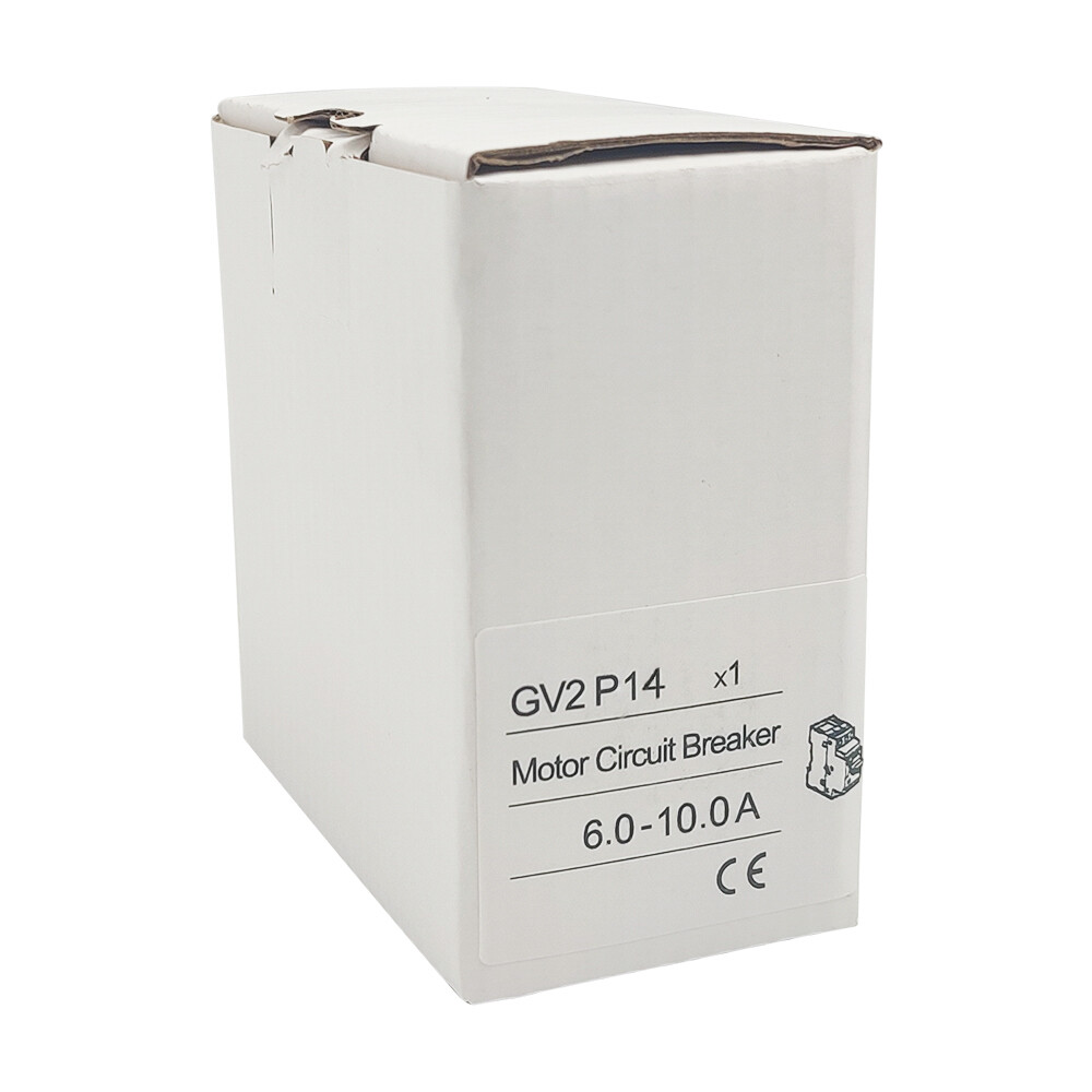 GV2P14 6-10A Motor circuit breaker with rotary knob controled DIN Rail ...