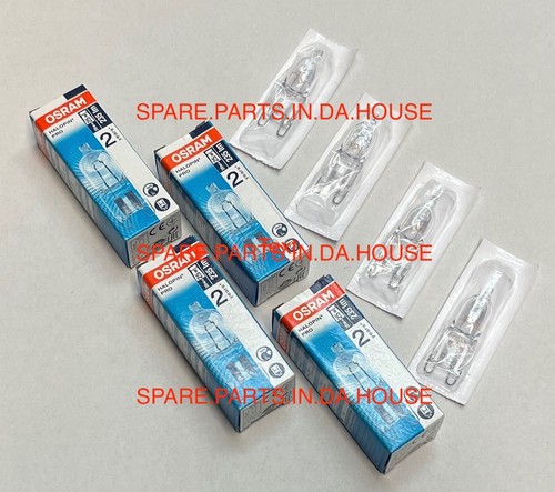 4 x Simpson 624 Wall Oven Halogen Lamp Light Bulb Globe SVE624SA ...