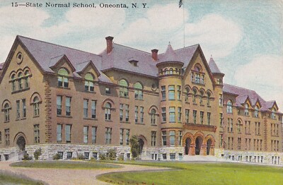 ONEONTA NEW YORK STATE NORMAL SCHOOL 1910 POSTCARD | eBay