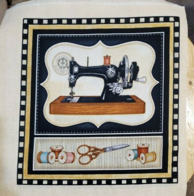 Fabric Squares, 9x9 Dan Morris, OOP, Hard to find, Sewing Machines | eBay