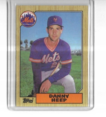 1987 Topps #241 Danny Heep New York Mets | eBay
