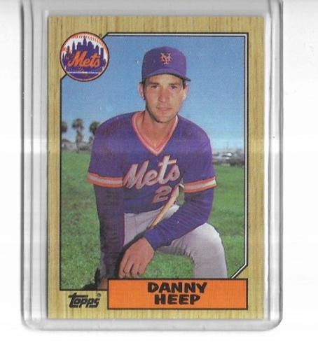 1987 Topps #241 Danny Heep New York Mets | eBay